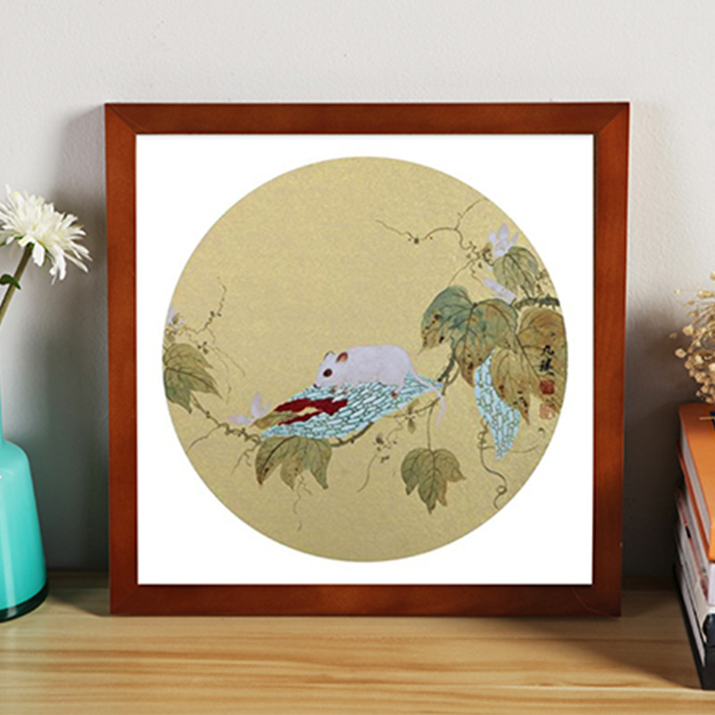 Pure solid wood square picture frame